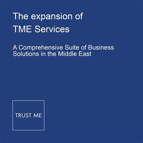 I Am Happy To Announce That Tme Services Is Now Indeed A One Stop Solution… Uwe Hohmann 16