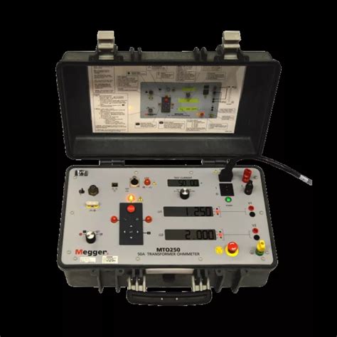 Transformer Winding Resistance Testing Megger