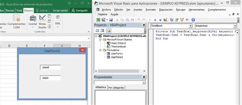 Keypress En Vba Excel Avanzado Keypress En Vba Excel Avanzado