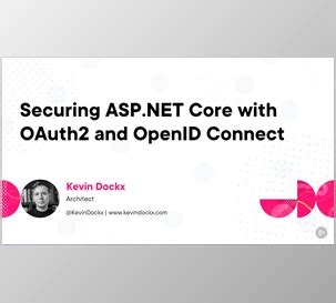 Securing Microservices In Asp Net Core Kevin Dockx