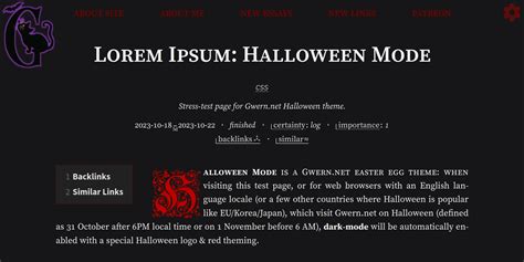 CSS Directory Gwern Net