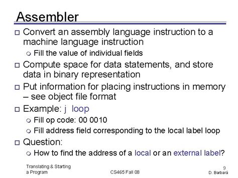 Part I Translating Starting A Program Compiler Linker