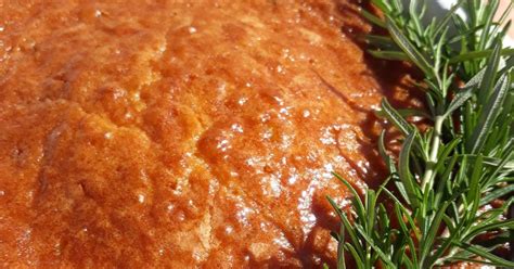 Las recetas de la tata Bizcocho de romero y limón