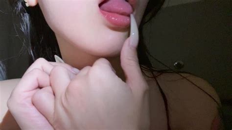 Licking My Sexy Fingernails Kittyvvv Nails Clips4sale