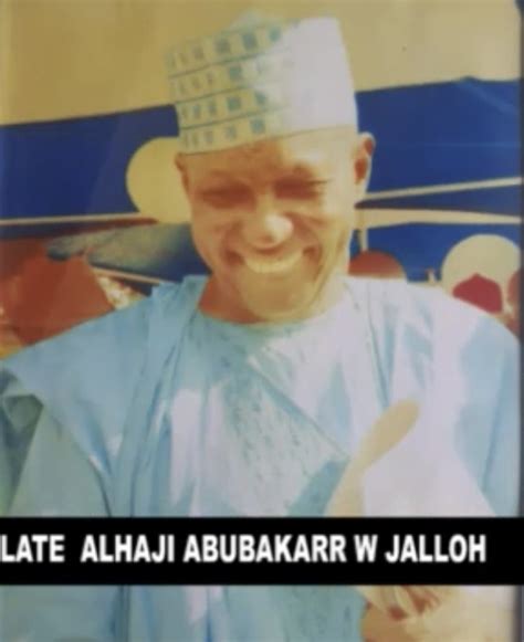 Former Mines Minister Amb Abubakar Jalloh Another Tree Has Fallen Owlpress