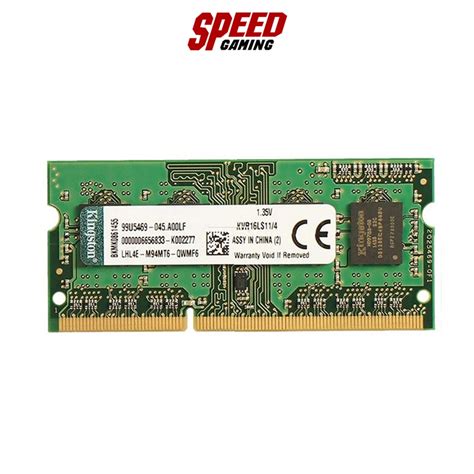 KINGSTON RAM NOTEBOOK KVR16LS11/4WP 4GB BUS1600 DDR3L 4*1 By Speed ...