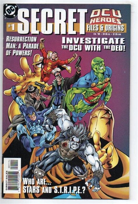 Secret Files And Origins Dcu Heroes One Shot — Lucky Target Comics