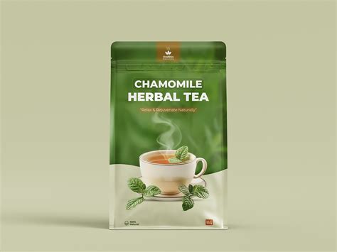 Tea Pouch Packaging Design Tea Package Design Behance