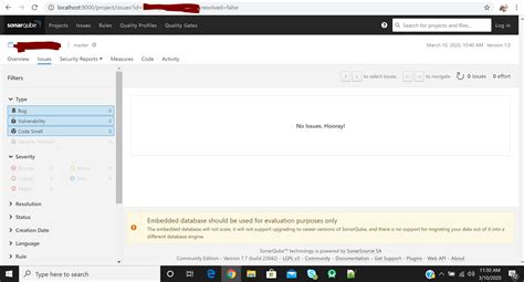 No Issues Found In Dashboard · Issue 8 · Insideapp Osssonar Flutter