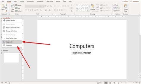 How To Create Sections In PowerPoint