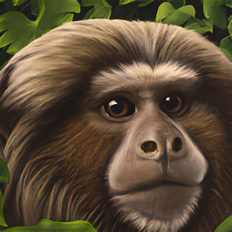 Hyper Realistic Monkey Graphic · Creative Fabrica
