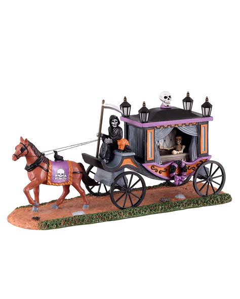 Lemax Spooky Town Spooky Victorian Hearse ★ Horror