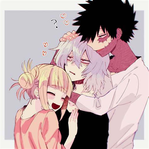 Toga Himiko Dabi And Shigaraki Tomura Boku No Hero Academia Drawn By Anokodarenokoanoko