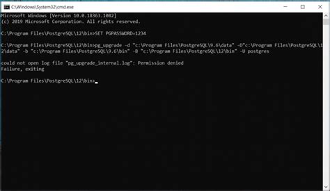 upgrade postgresql 9 x to 12 x in windows sqlservercentral