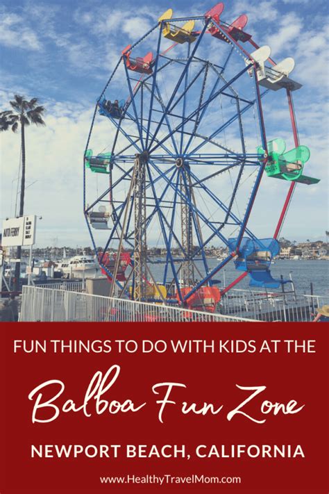 Balboa Fun Zone In Newport Beach California Balboa Fun Zone