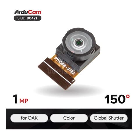 Arducam B OV Global Shutter Color MP Wide Angle Camera Modul