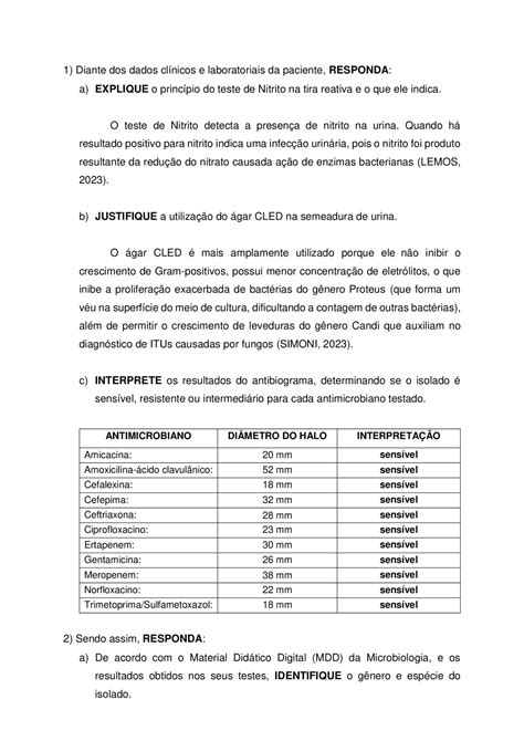 Mapa Microbiologia Clínica Normas Acadêmicas