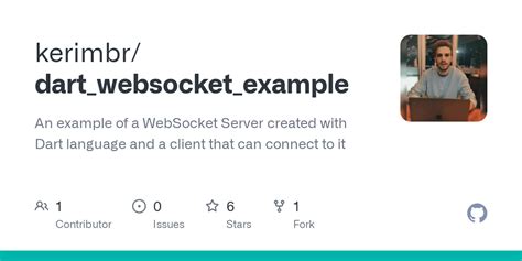 github kerimbr dart websocket example an example of a websocket