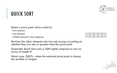 Algorithms And Data Structures Lecture 6 Sorting презентация онлайн