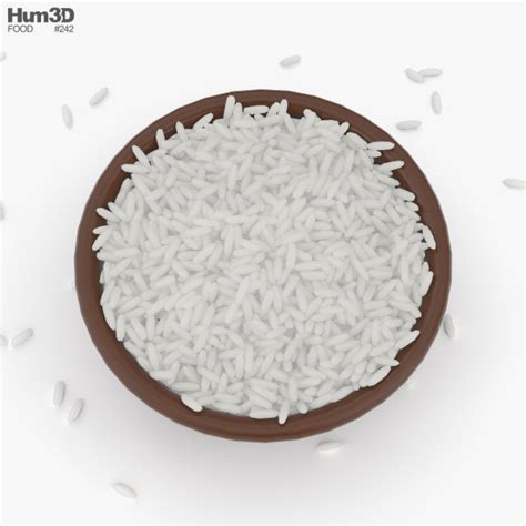 Rice 3d Model Download Fast Food On
