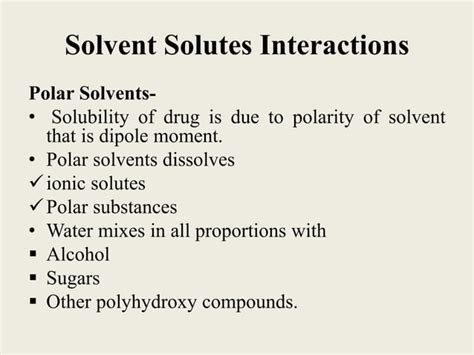 Introduction Of Solubilty Solubility Expression Solute Solvent