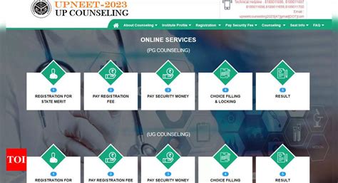Up Neet Ug Round 2 Counselling 2023 Registration Begins Today On
