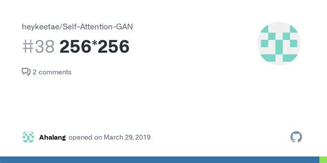 256 256 · issue 38 · heykeetae self attention gan · github