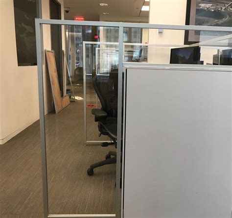 Plexiglass Office Divider