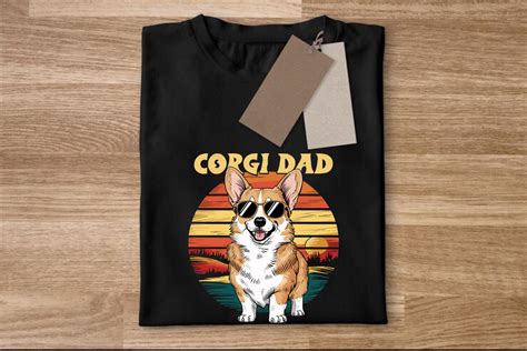 Corgi Dad Shirt Graphic By Mamtaj019838 · Creative Fabrica
