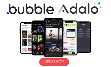 Design Bubble Adalo Glide Flutterflow Mobile App Mvp Saas Website Marketplace By Daniel8040 Fiverr