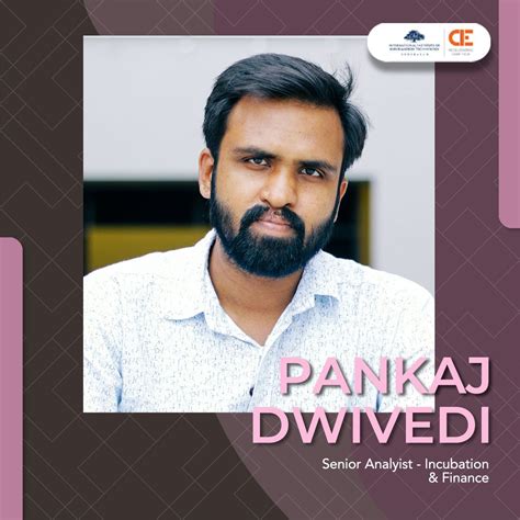 Pankaj Dwivedi On Linkedin Thanks Cie Iiit Hyderabad