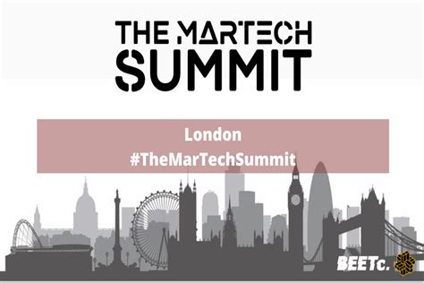 The Martech Summit London Thursday And Friday 16 And 17 November