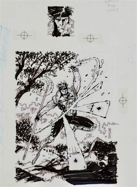 Cool Comic Art On Twitter Rt Coolcomicart Gambit By Jim Lee Jimlee