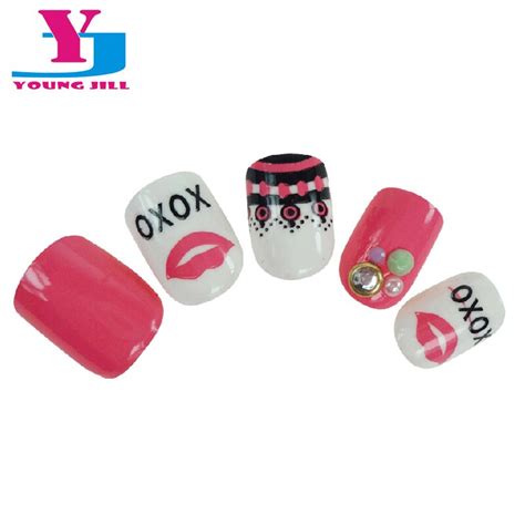 Online Buy Wholesale Pre Design Nail Tips From China Pre Design Nail