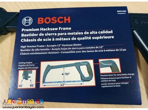 Bosch Bhf1202 12 Inch High Tension Hacksaw Frame