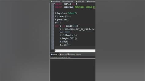 Python Turtle Graphics Turtel Shorts Python Coding Youtube