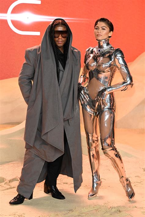 Zendaya Stole The Show At The Dune Premiere In Muglers See Through