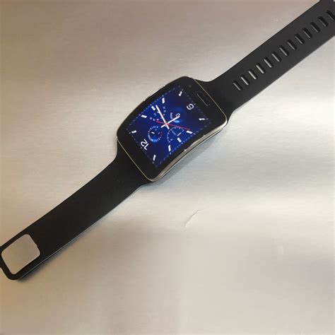 Samsung Galaxy Gear S Sm R750a Curved Super Amoled Smart Watch Black