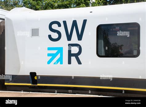 South Western Railway Train Rail Transport In Southern England Uk