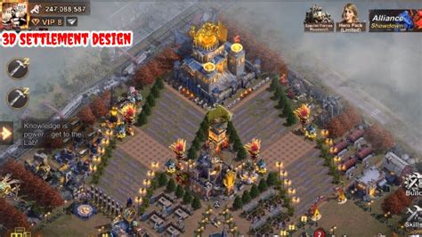 State Of Survival Settlement Design Design Talk