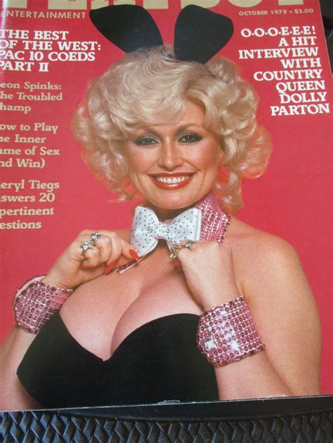 Mavin Playboy Magazine Dolly Parton Cover October Issue Very