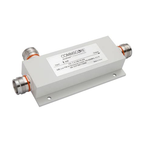 Air Directional Coupler 6db 555 6000mhz Female Capestone