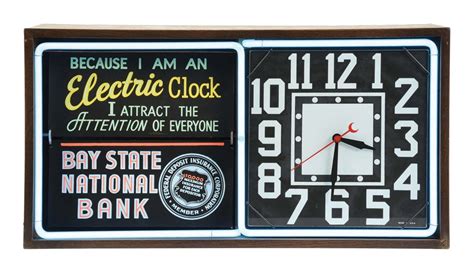 Lot Detail Action Ad Neon Revolving Display And Clock
