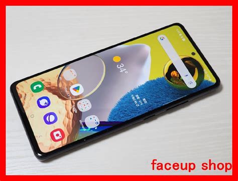 42771wm 完動品 Au Scg07 Samsung Galaxy A51 5g ブラック 1円 1スタandroid｜売買された