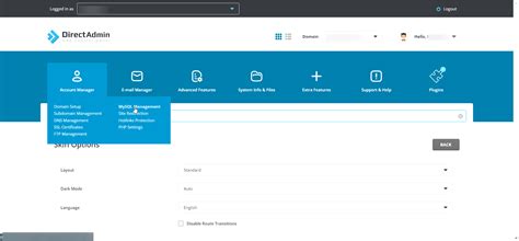 Crowncloud Wiki How To Create And Manage Database In Directadmin