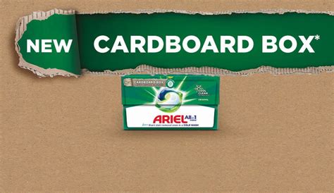 Ariel Released Ecoclic Paper Box And The Sustainable Packaging Trend