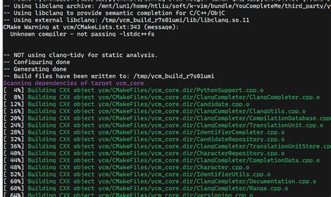 the ycmd server shut down restart with ycmrestartserver
