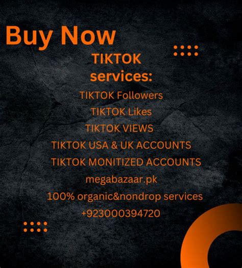 TikTok USA UK Accounts Price In Pakistan