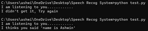 Speech Controlled Bot Documnetation