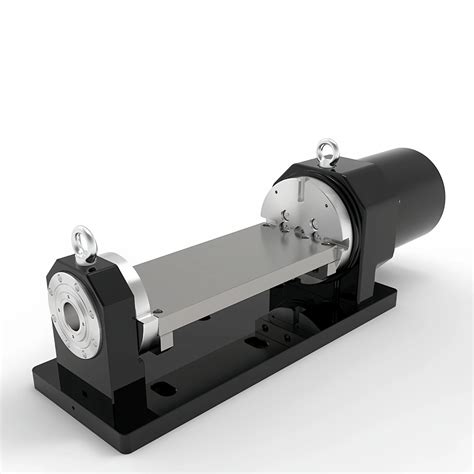Hsn340l Cnc 4axis Bridge Plate Indexing Turntable Rotary Table Used On Cnc Machine Center For